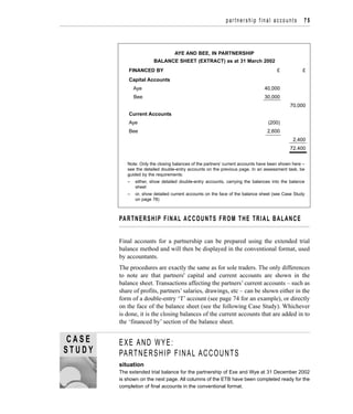 Partnership accounts | PDF