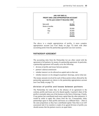 Partnership accounts | PDF