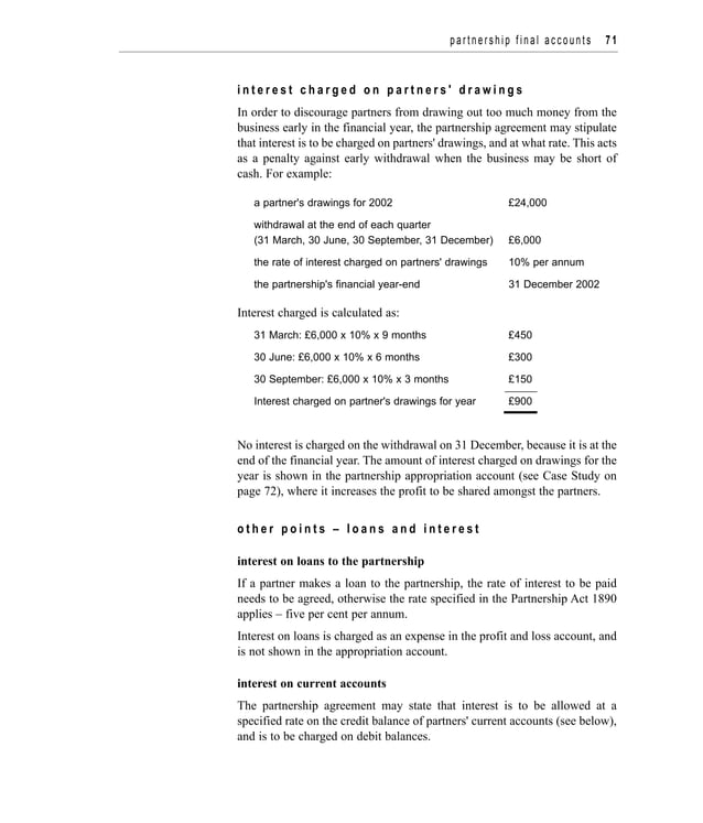 Partnership accounts | PDF | Business Accounting & Finance | Business