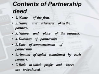 Partnership accounts | PPTX