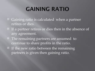 Partnership ACCOUNTS uNIT-3 (2).pptx retirement of a partnership | PPTX
