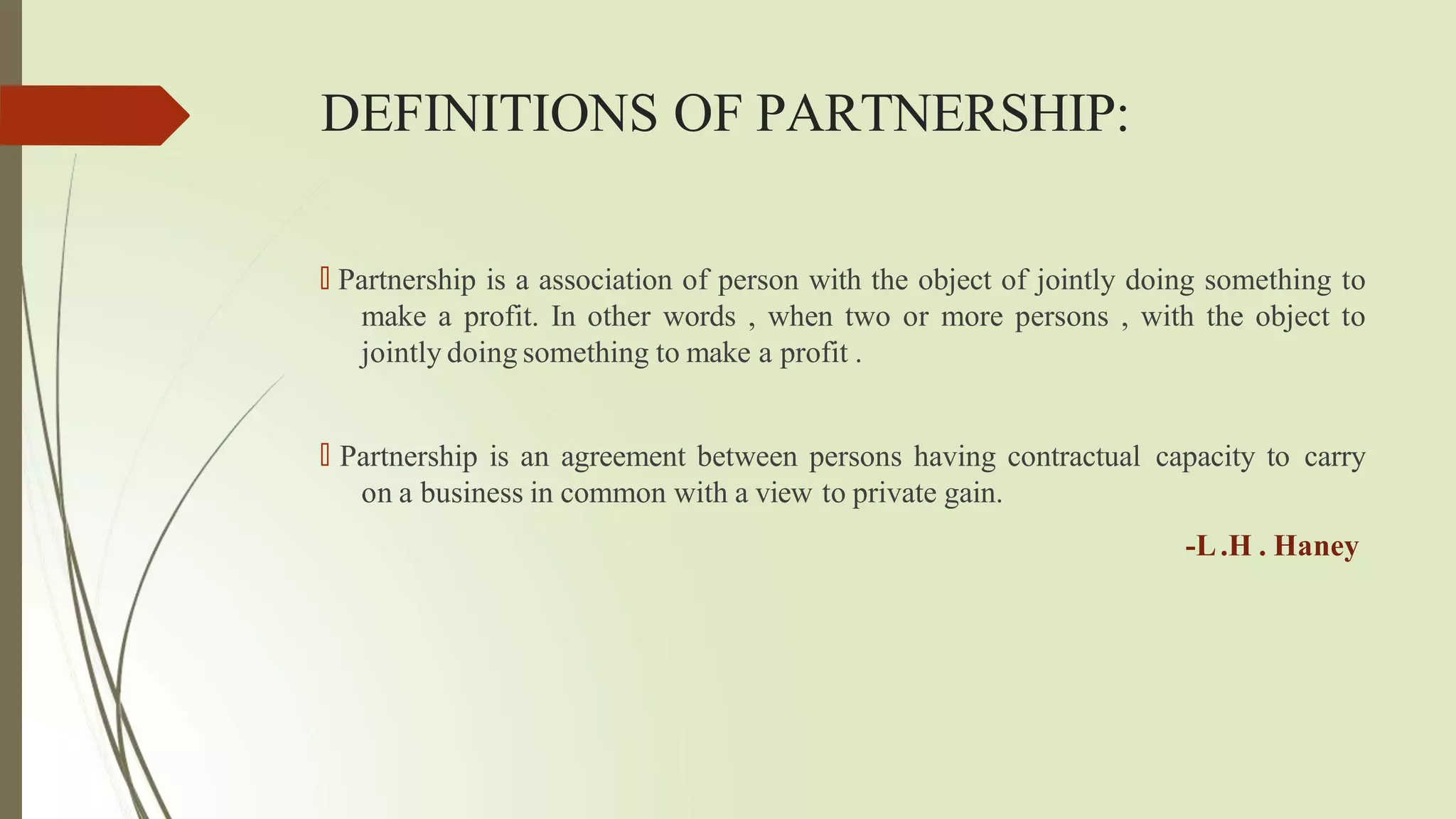 PARTNERSHIP ACT 1932/ Types of Partner | PPT