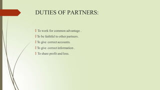 PARTNERSHIP ACT 1932/ Types of Partner | PPTX