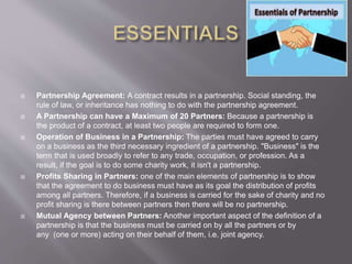 PARTNERSHIP ACT 1932.pptx | Business | Business and Finance