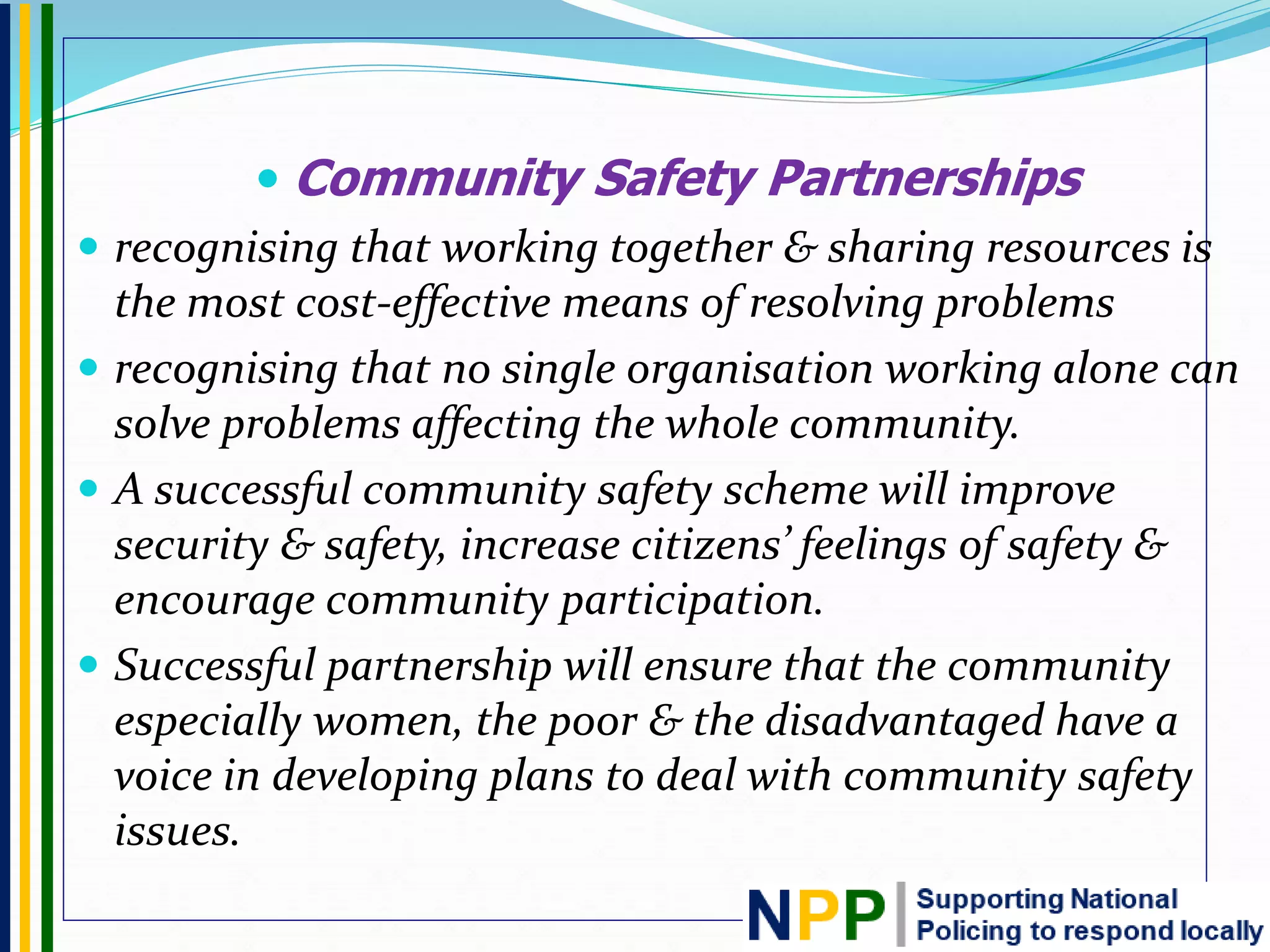 Partnership and problem solving | PPT