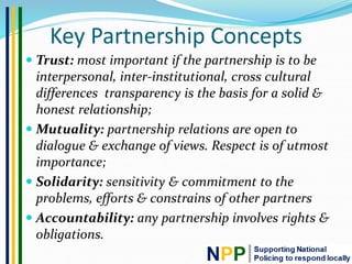 Partnership and problem solving | PPT