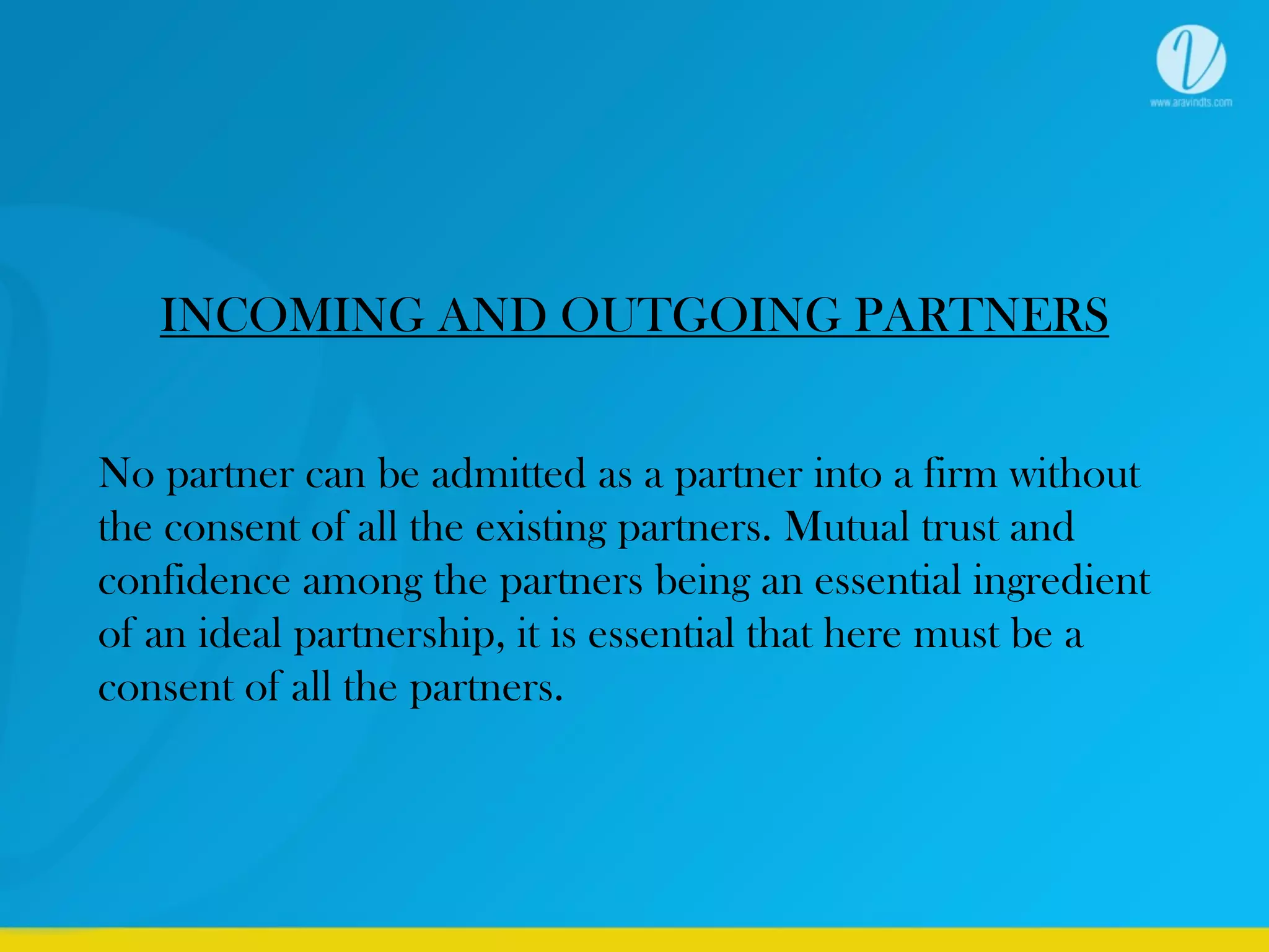 Indian Partnership Act 1932 | PDF