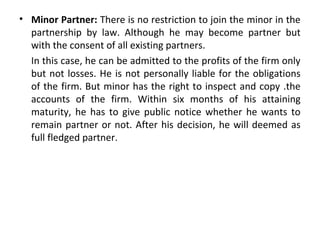 Partnership Act | PPT | Business Accounting & Finance | Business