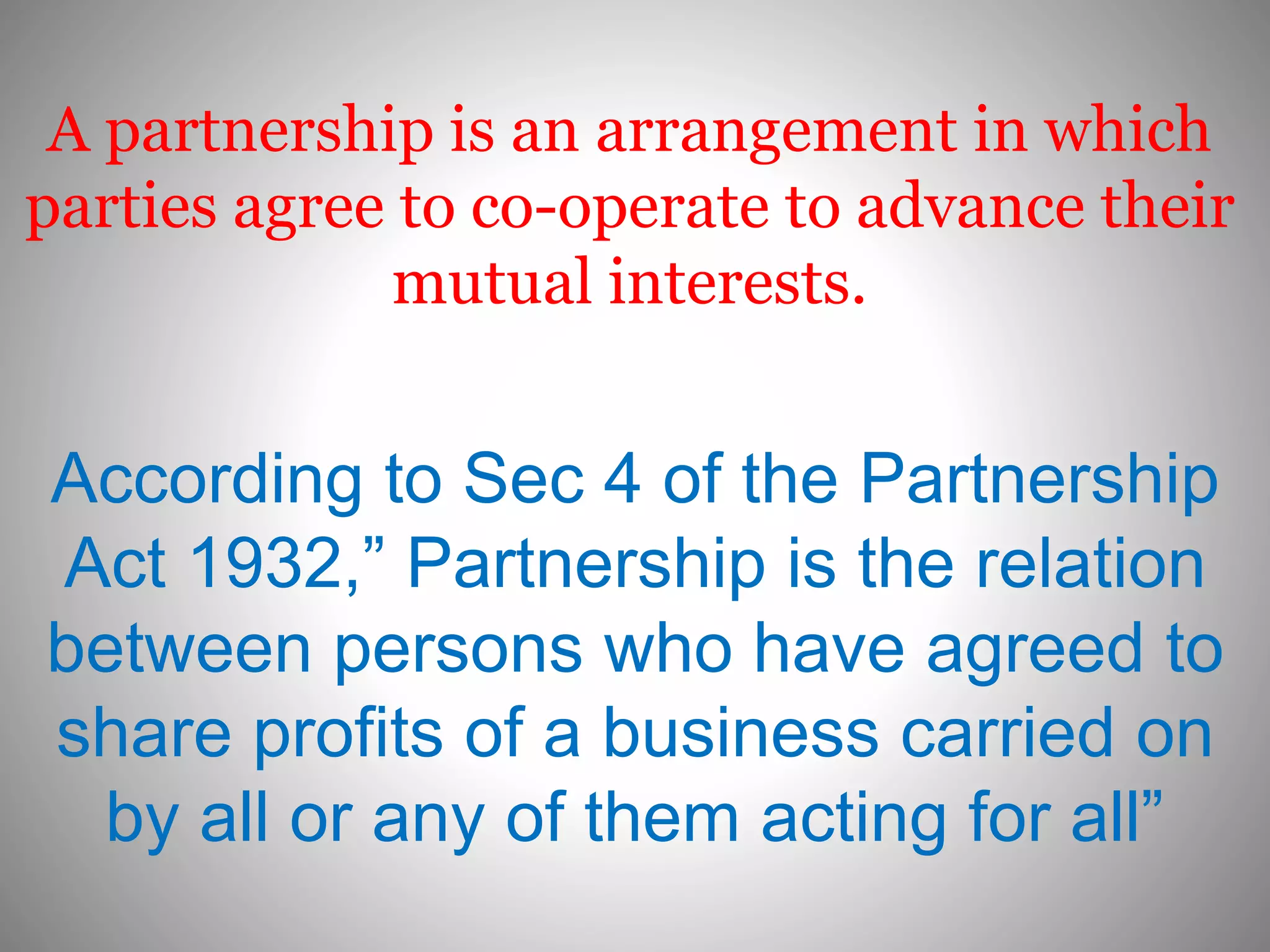 Partnership business | PPTX