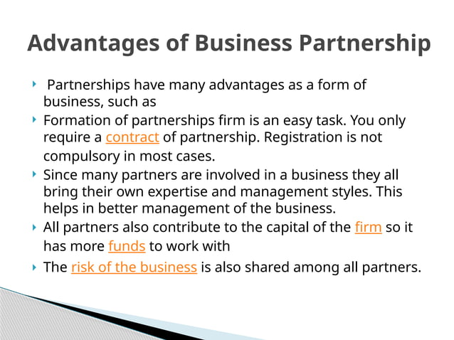 PARTNERSHIP (business).pptx power point presentation | PPT