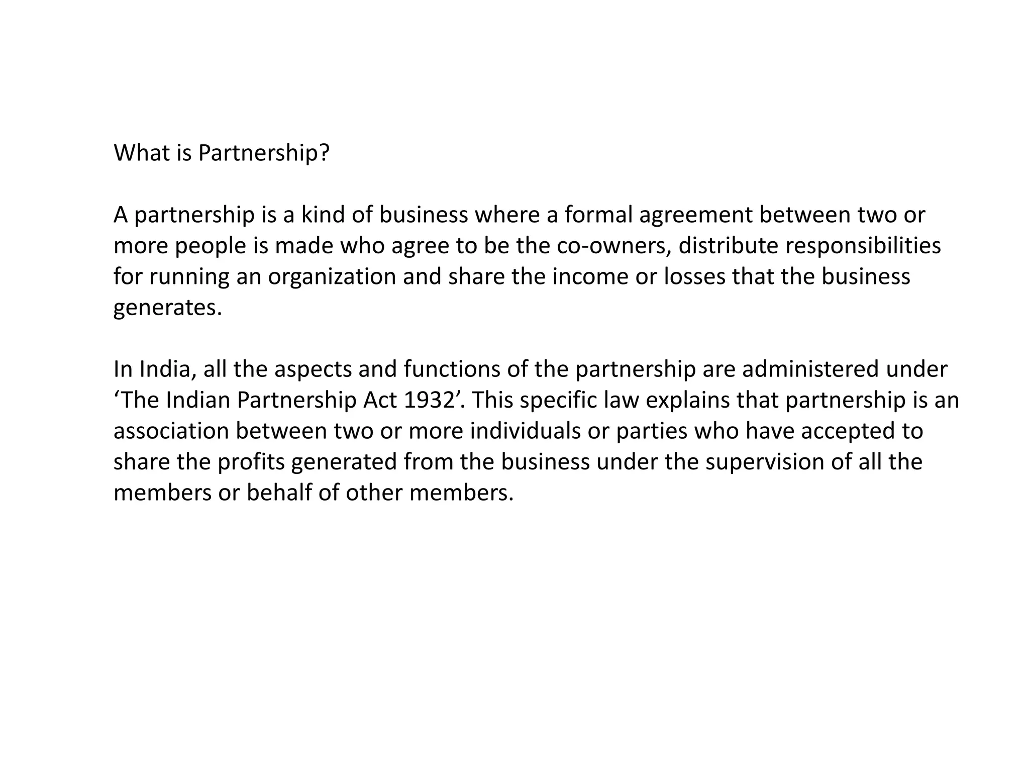 Know About the Four Types of Partnership Firm And Its Partner in India ...