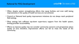 Partnership Defined Quality (PDQ) Health | PPTX