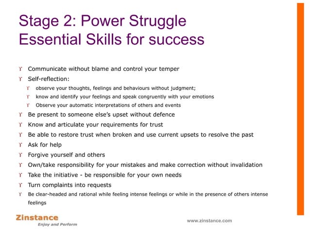 Partnership development: An overview of Stages and Essential behaviors ...