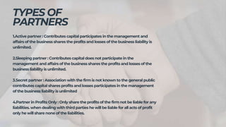 Indian Partnership Act 1932, Rights and Duties of Partners | PPT