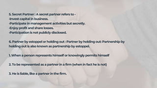 Indian Partnership Act 1932, Rights and Duties of Partners | PPT