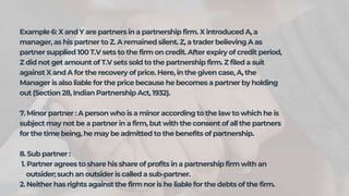 Indian Partnership Act 1932, Rights and Duties of Partners | PPTX