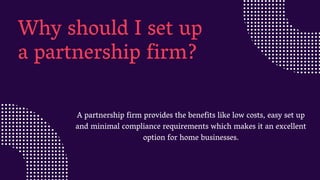 Partnership firm registration | PDF