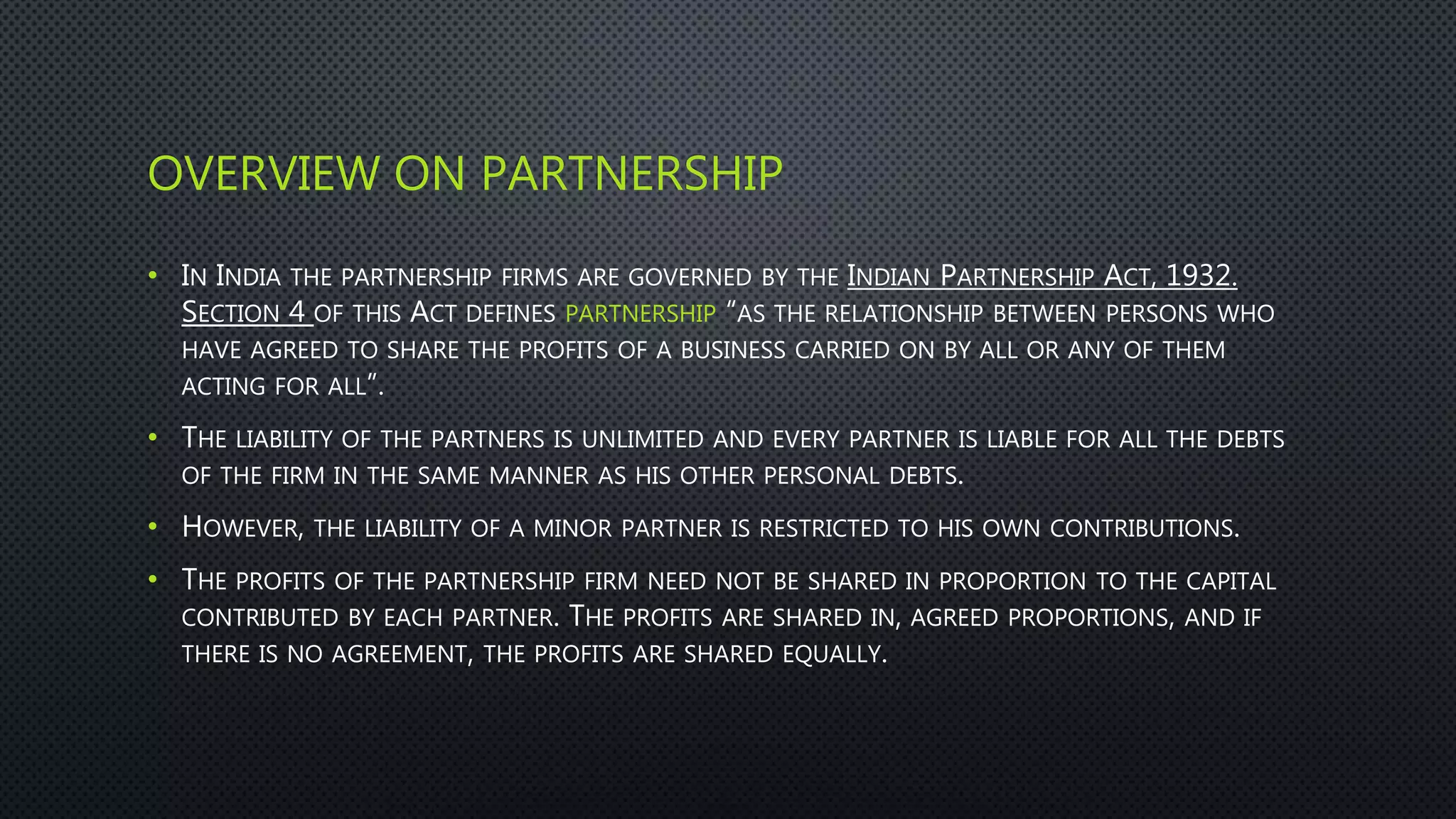 Partnership insurance | PPTX