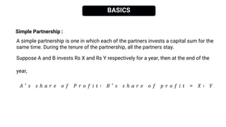 PARTNERSHIP MATHS for comapitive exams prepration | PDF
