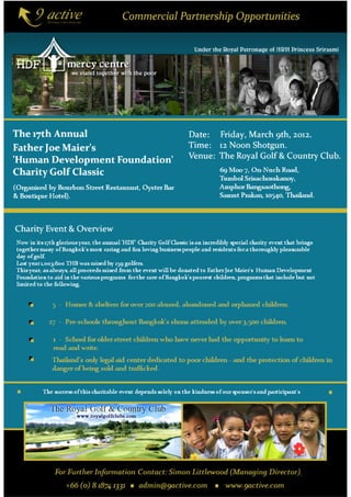 Father Joe Maier's Human Development Fund. | PDF