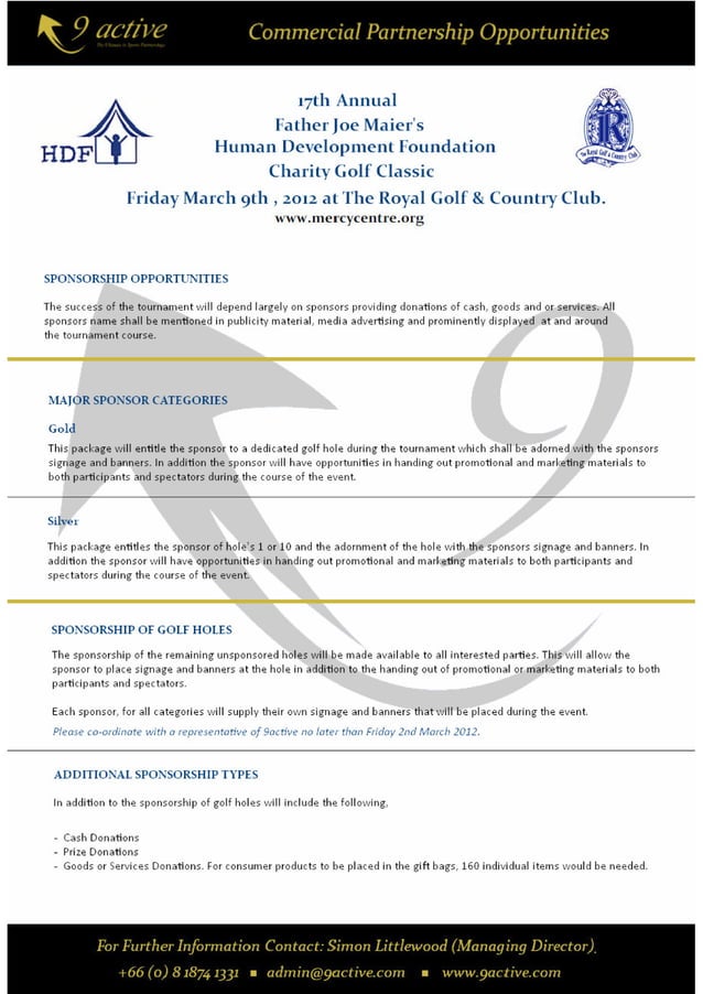 Father Joe Maier's Human Development Fund. | PDF