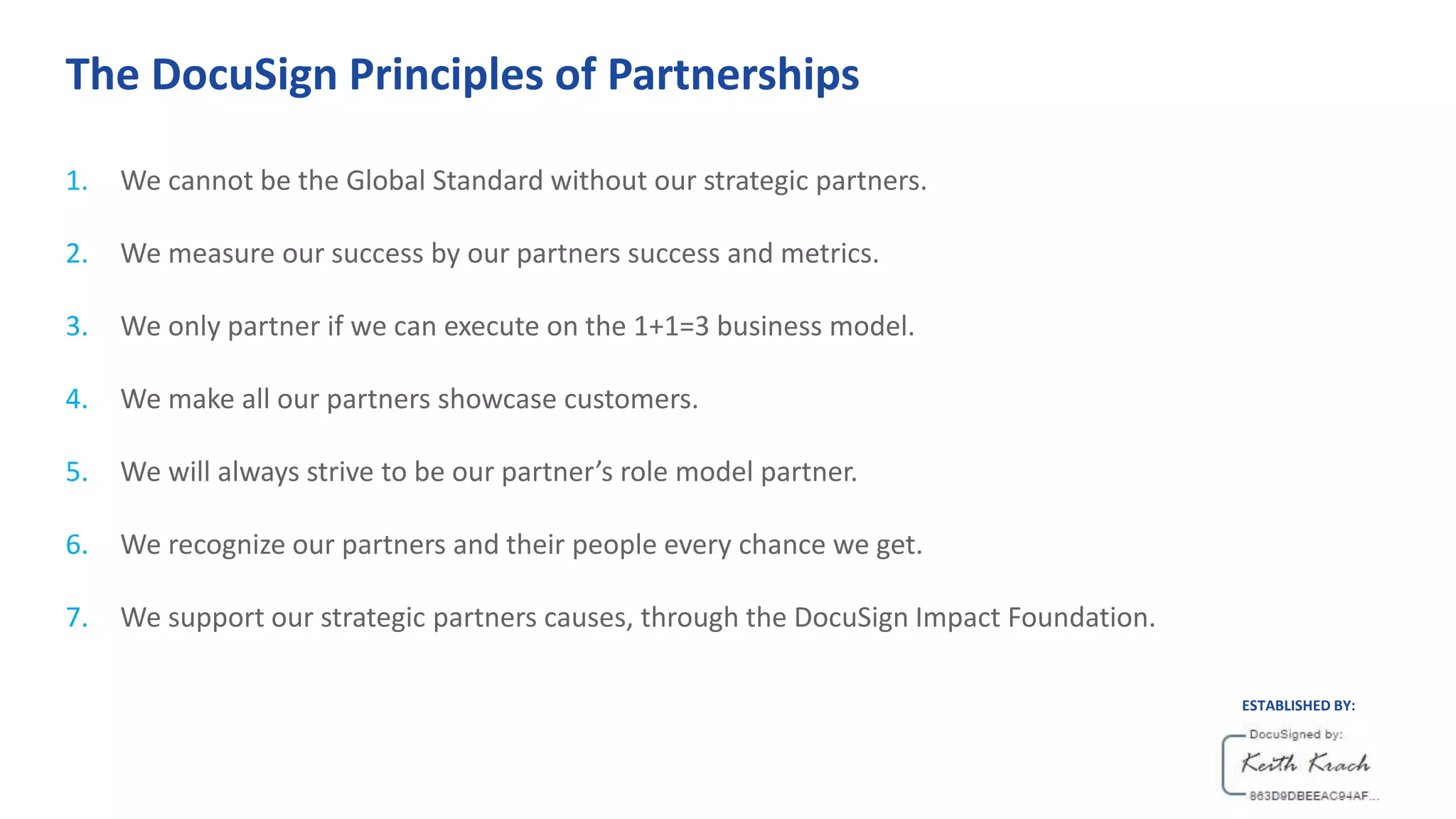 Partnership Principles | PPT