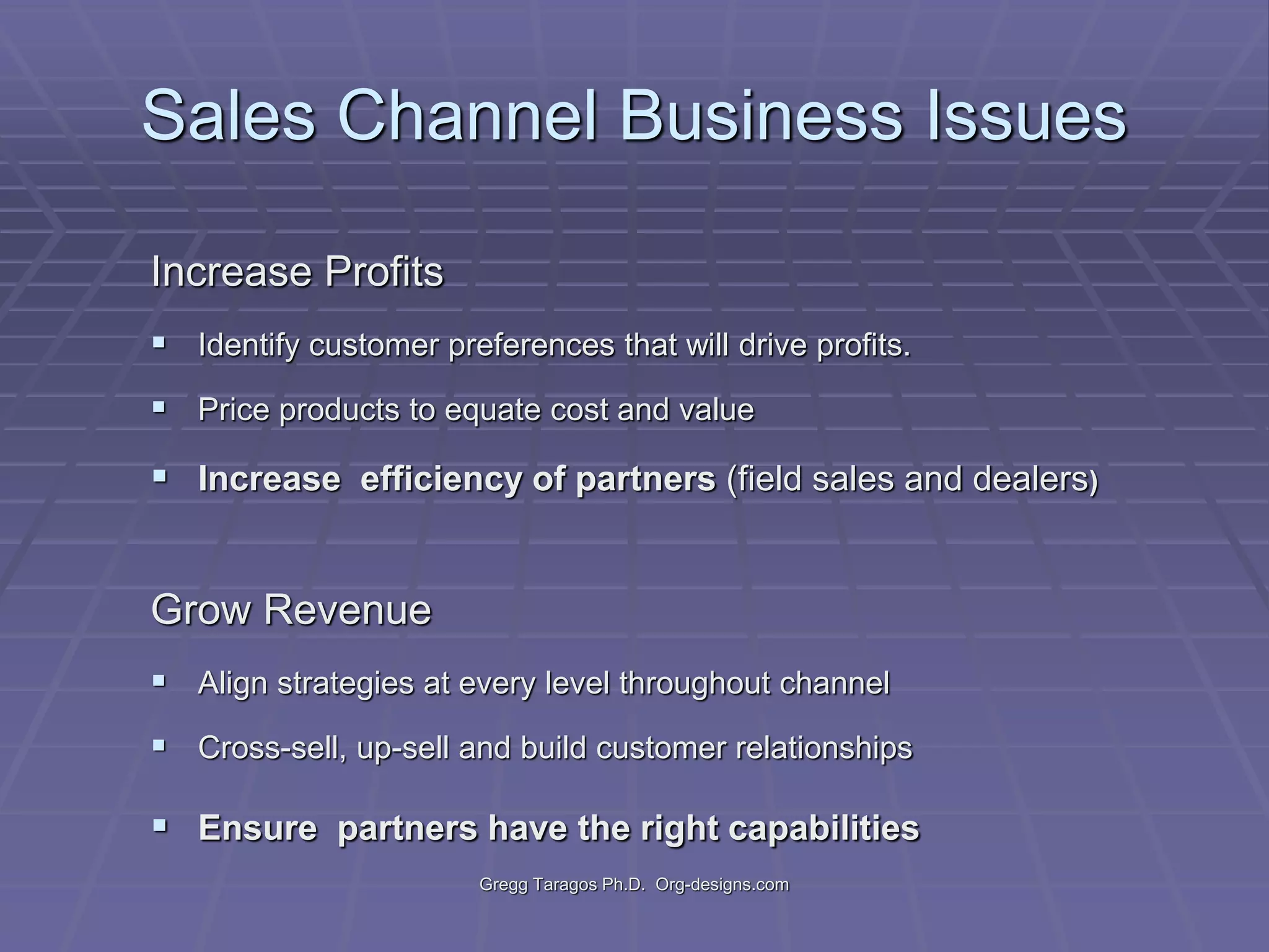 Partnership process to improve sales chanel performance | PPT