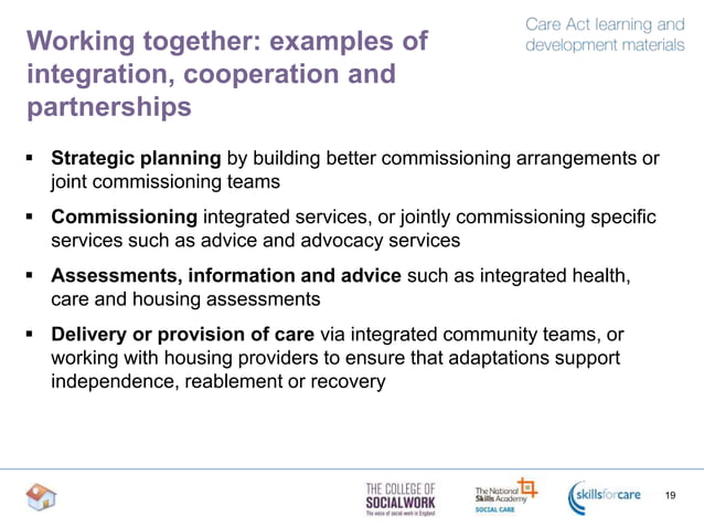Partnerships Working in Health and Social Care | PPTX | Government ...