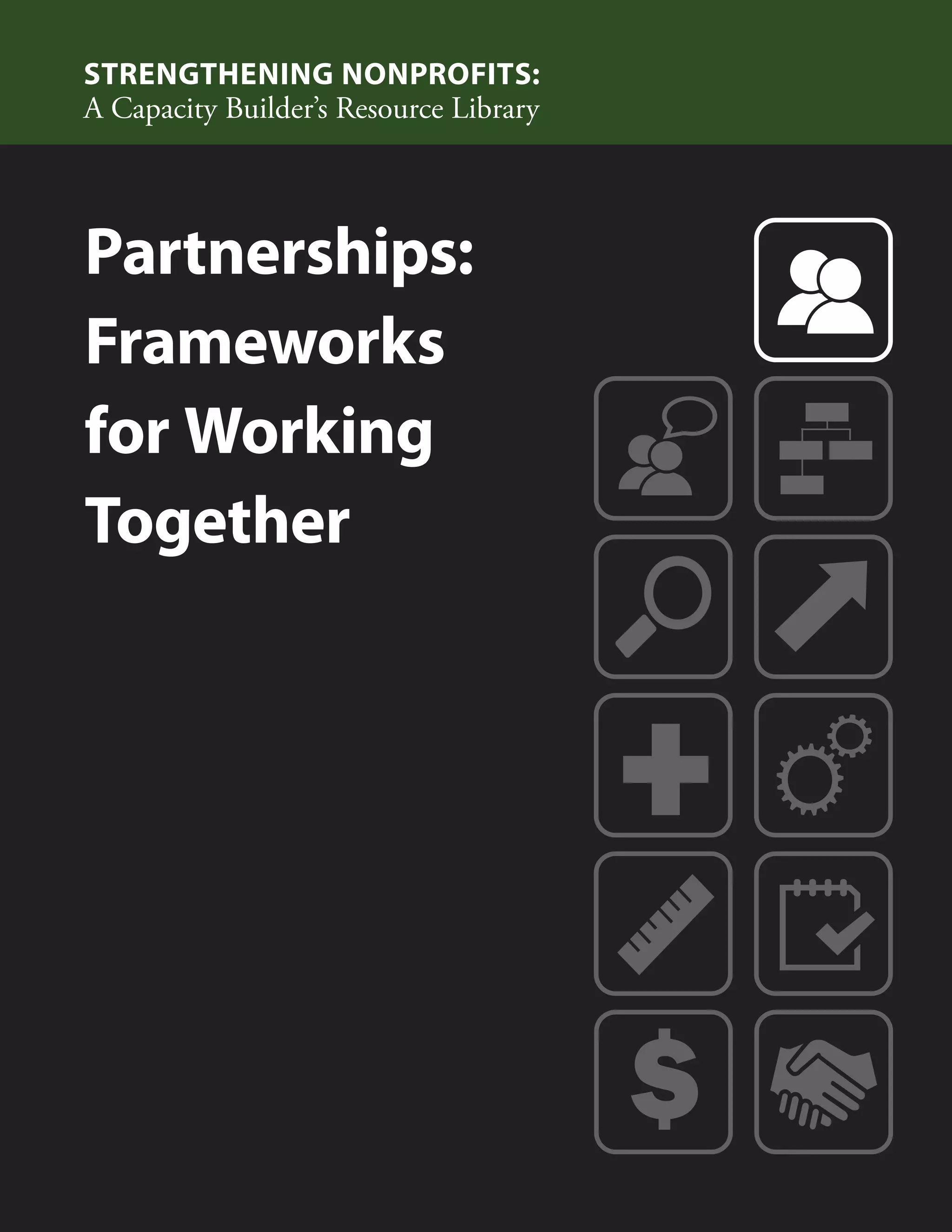 Partnerships frameworks for working together | PDF