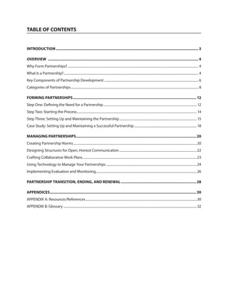 Partnerships frameworks for working together | PDF