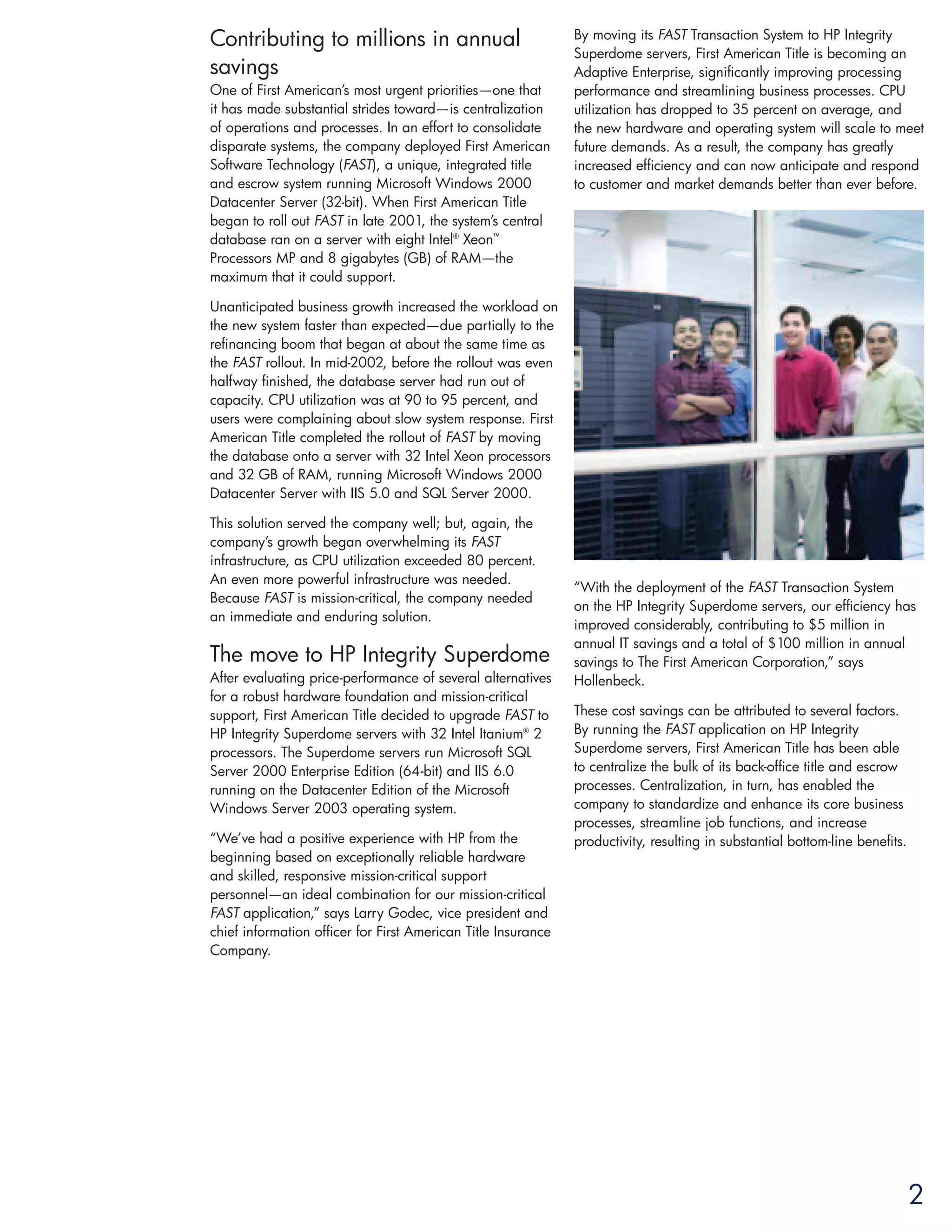 Partnership success story | PDF