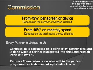 Partners Screen Reach | PPT