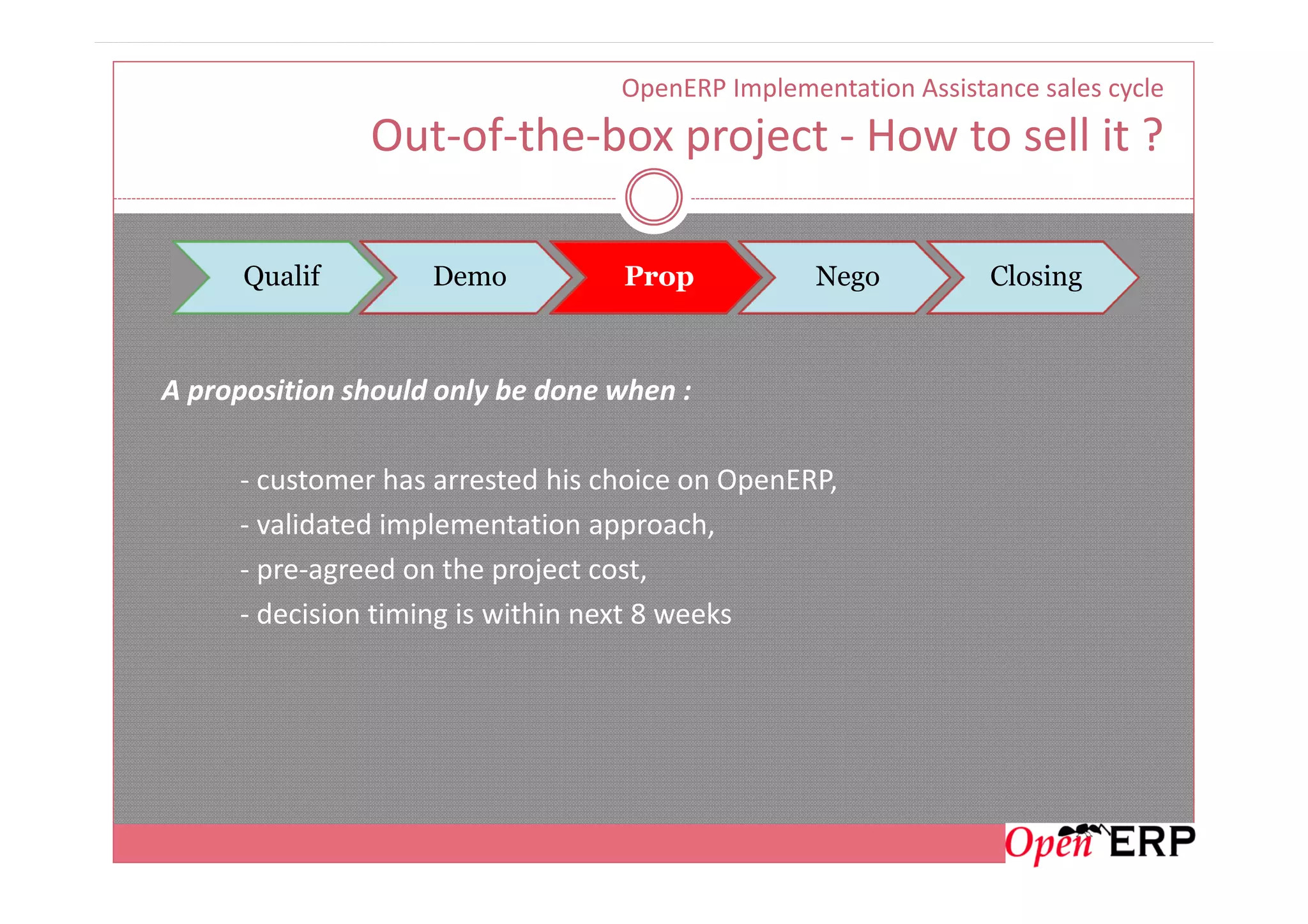 OpenERP - Vision & Update on Channel Strategy | PDF