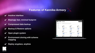 Migration, backup and restore made easy using Kannika | PPT