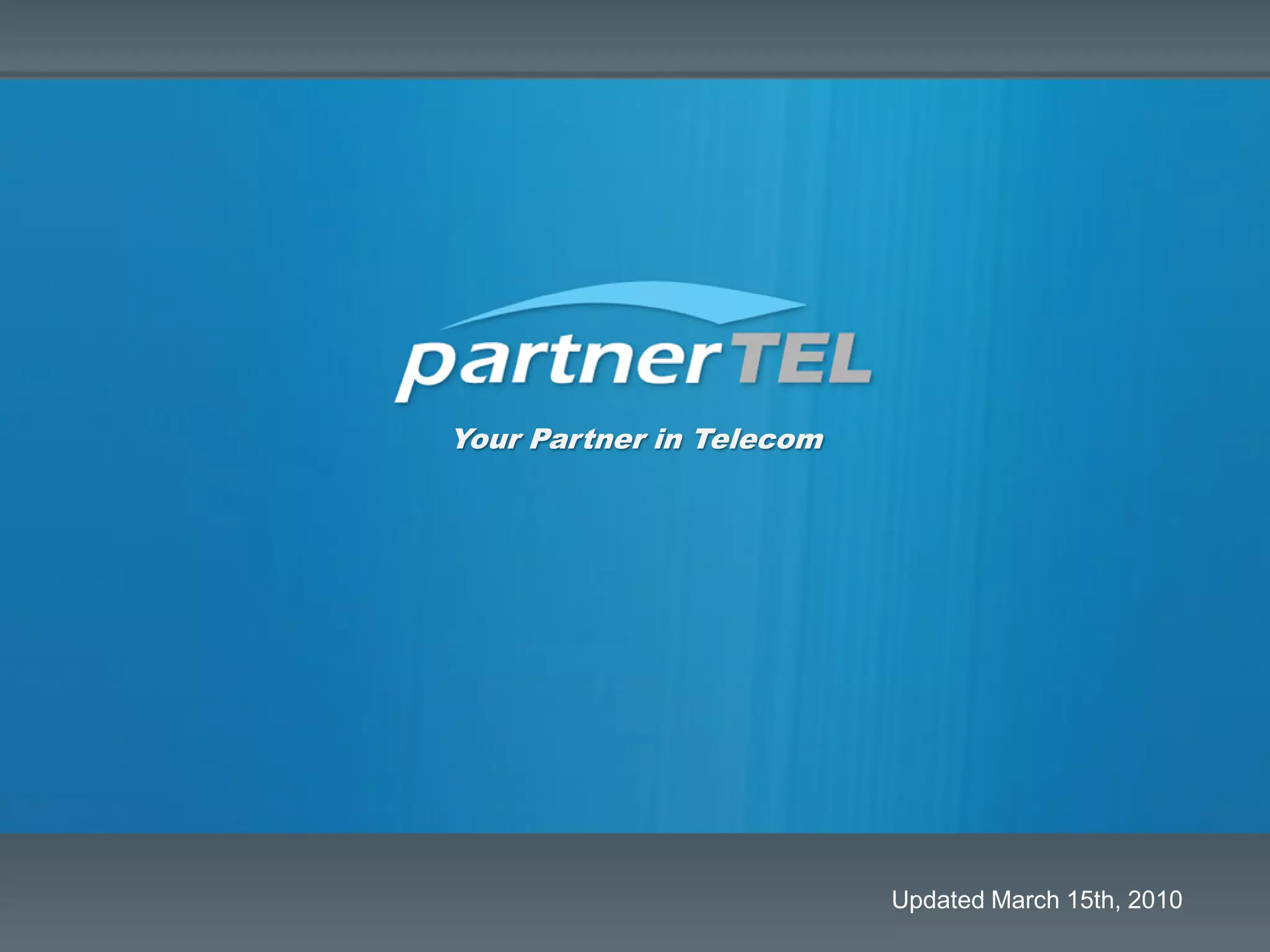 PartnerTEL TEM Services | PPT