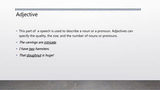 Part of speech | PPT