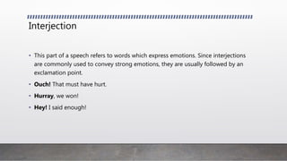 Part of speech | PPT