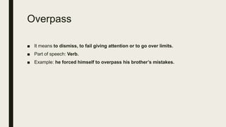 Part of speech | PPTX