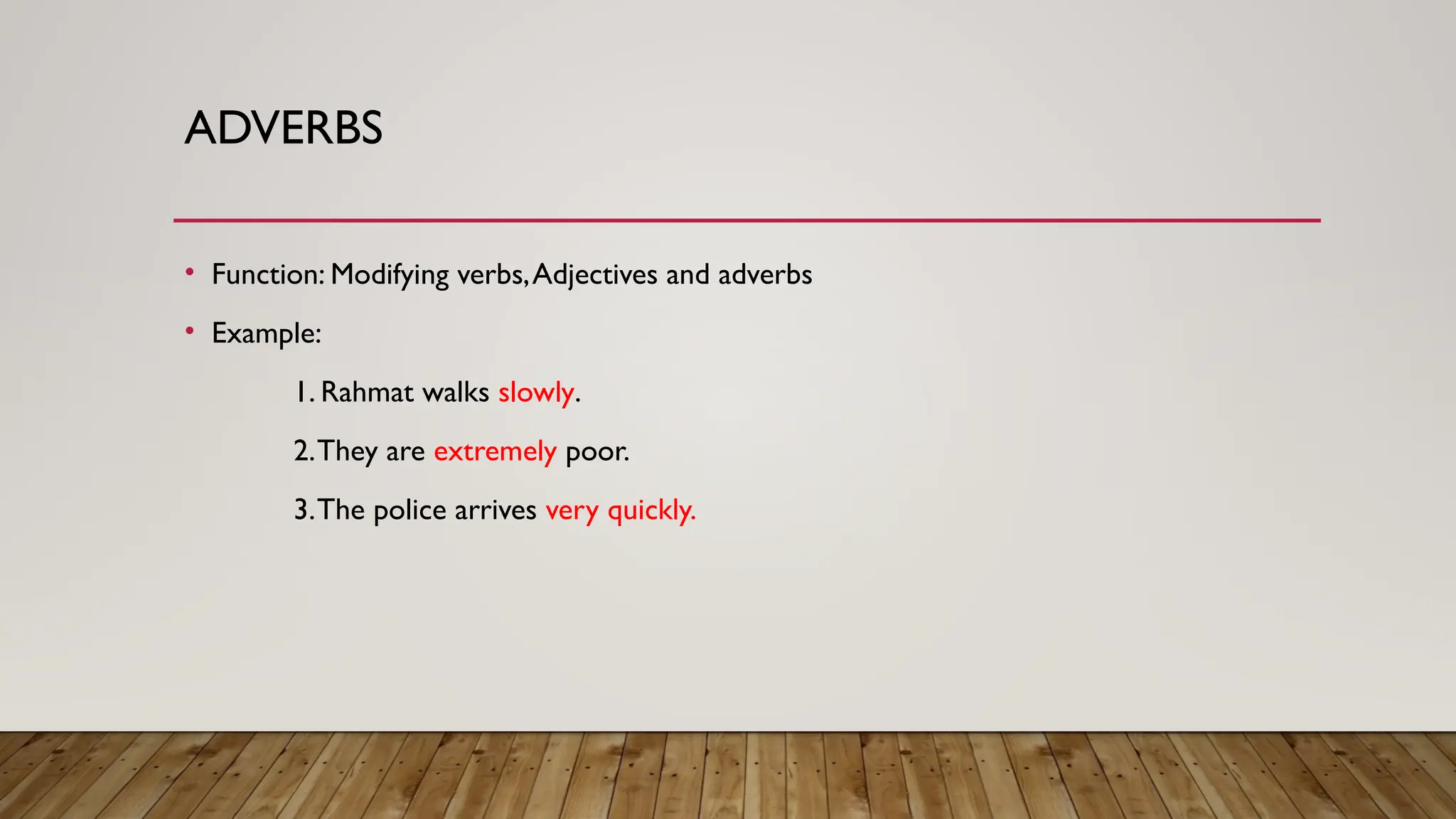 PART OF SPEECH is oun, Pronoun, Verb, Adjective, Adverb, Preposition ...