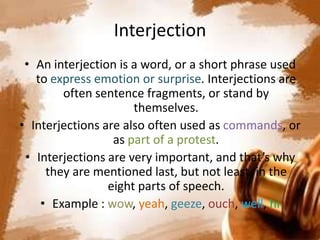 Part of Speech | PPTX