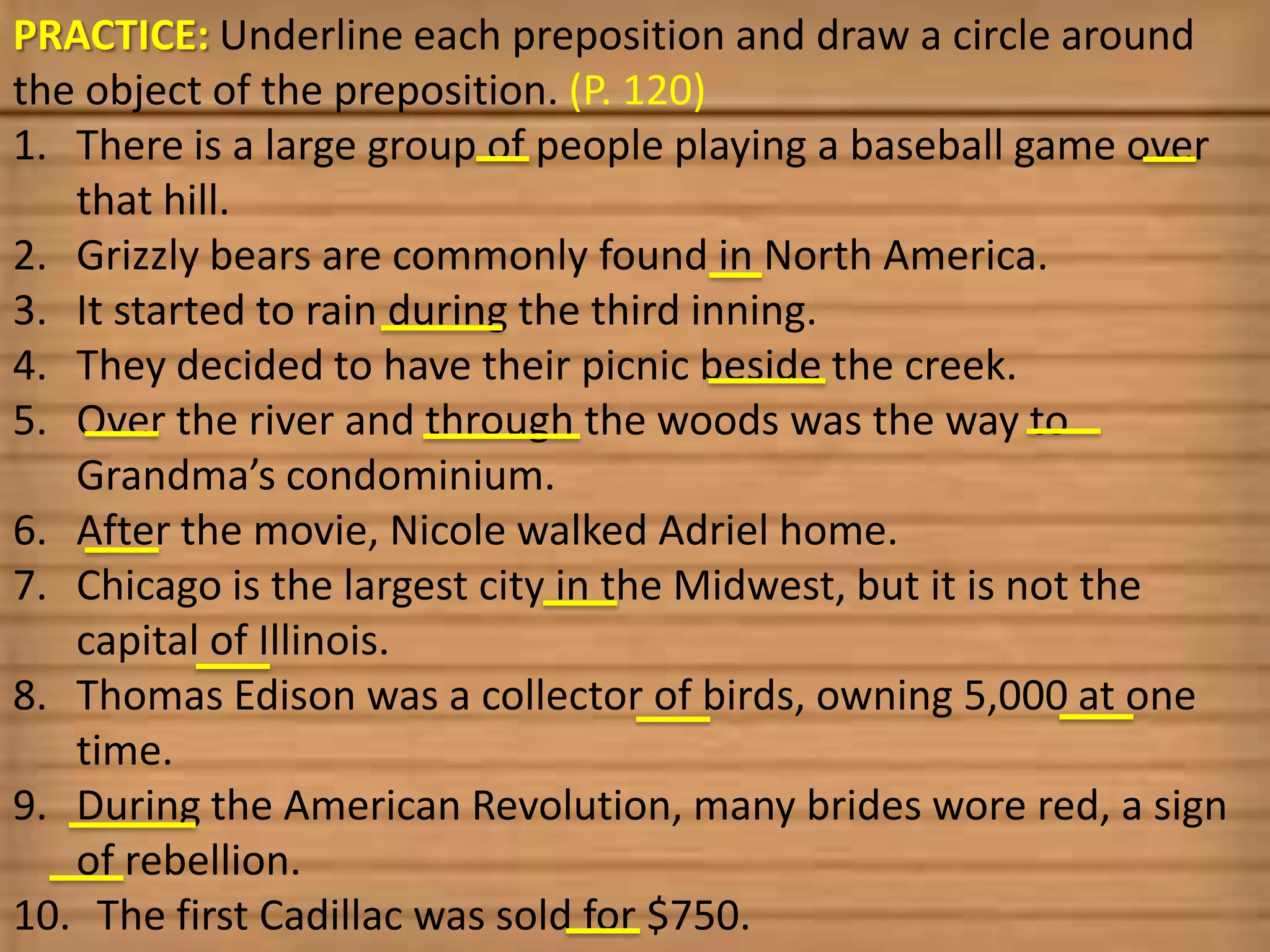 adverbs, prepositions, conjunctions, interjections, and post-test | PPT