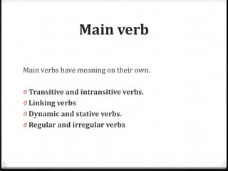 Part of the speech | PPT