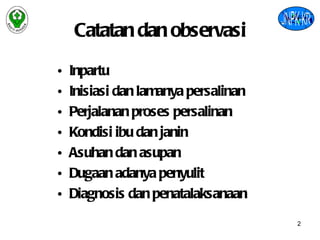 Partograf-1.pdf penggunaan partograf dan cara | PPT