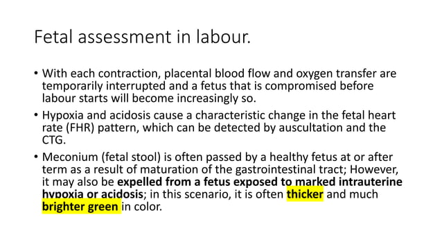 Partogram and management of 1st and 2nd stages of labor | PPT