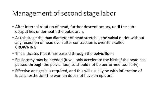 Partogram and management of 1st and 2nd stages of labor | PPT