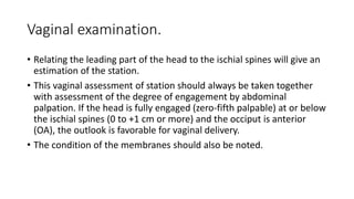 Partogram and management of 1st and 2nd stages of labor | PPTX
