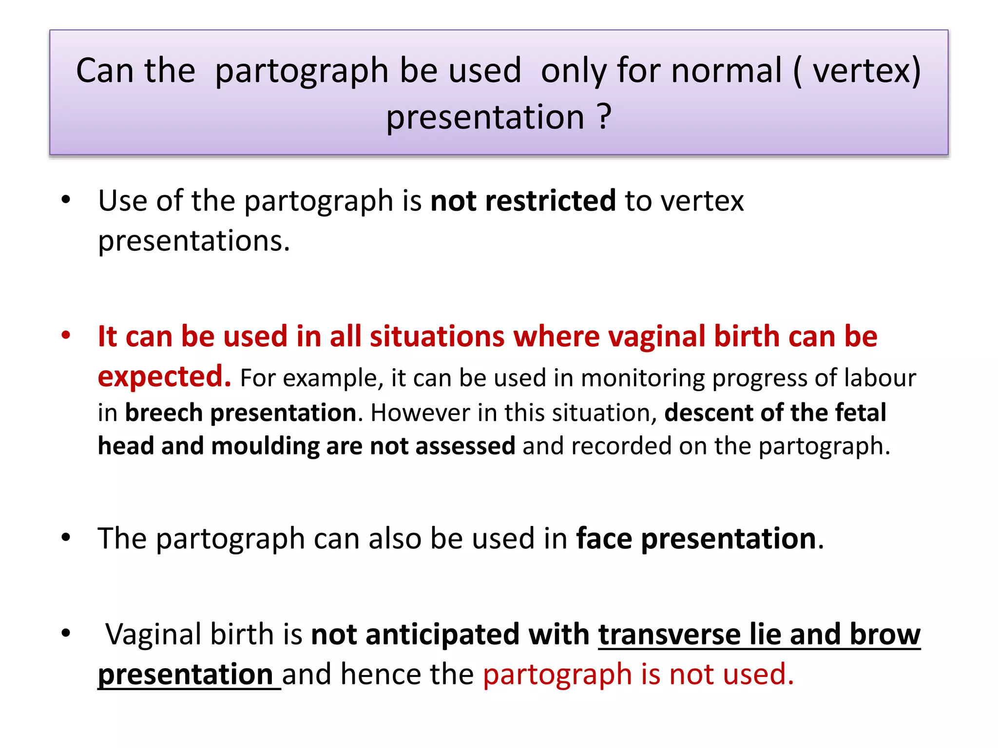 Partograph- Made easy for undergraduates | PPTX