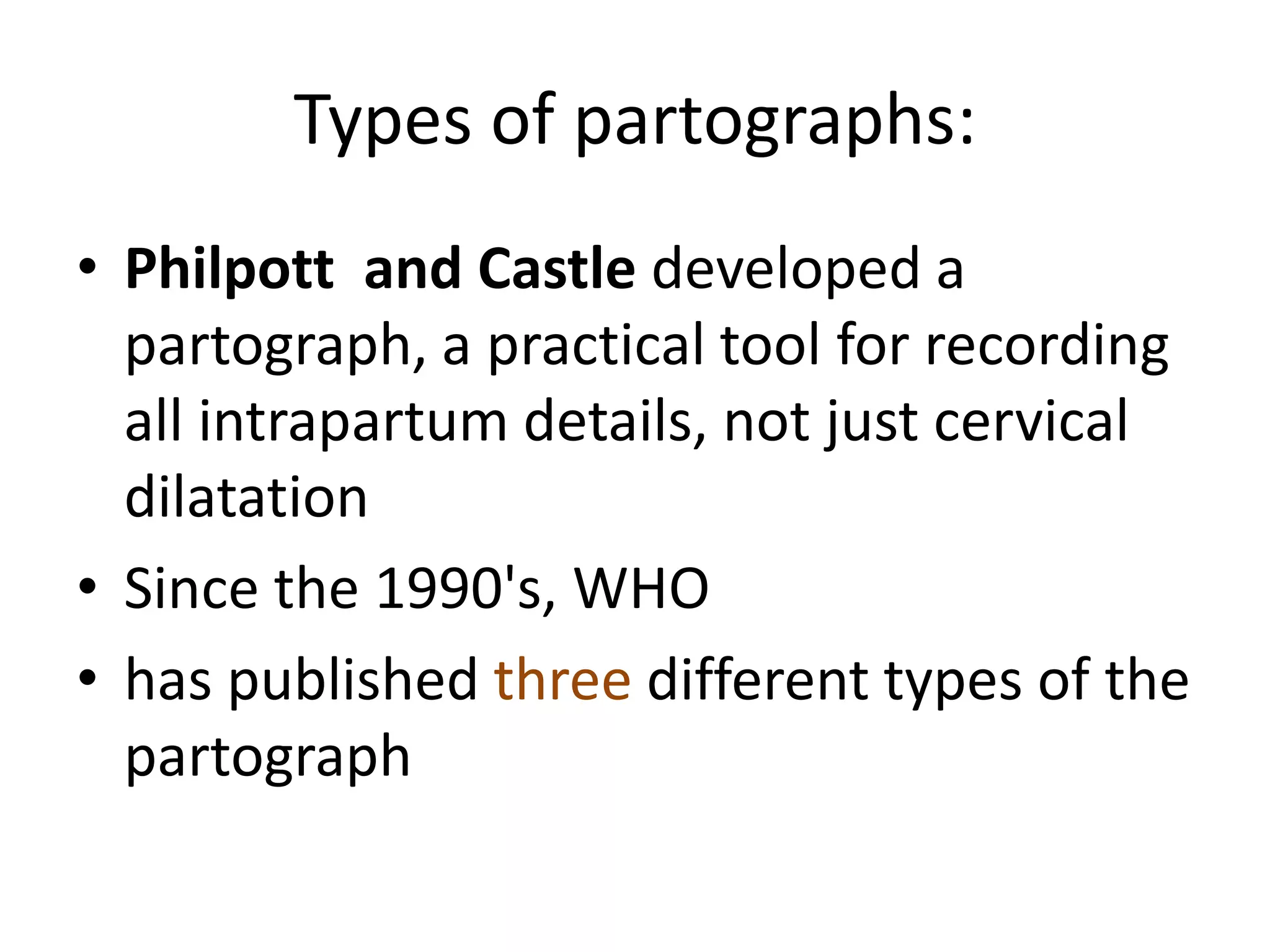 Partograph- Made easy for undergraduates | PPTX