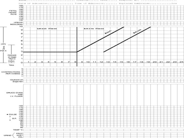 Partograph | PDF | Pregnancy | Reproductive Health
