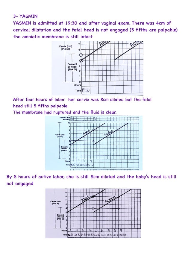 partograph gynecology medical lecture for students | PDF | Pregnancy ...